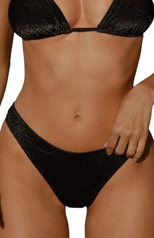 BILIBLOND Bikini Bottom Negev - Black Lurex