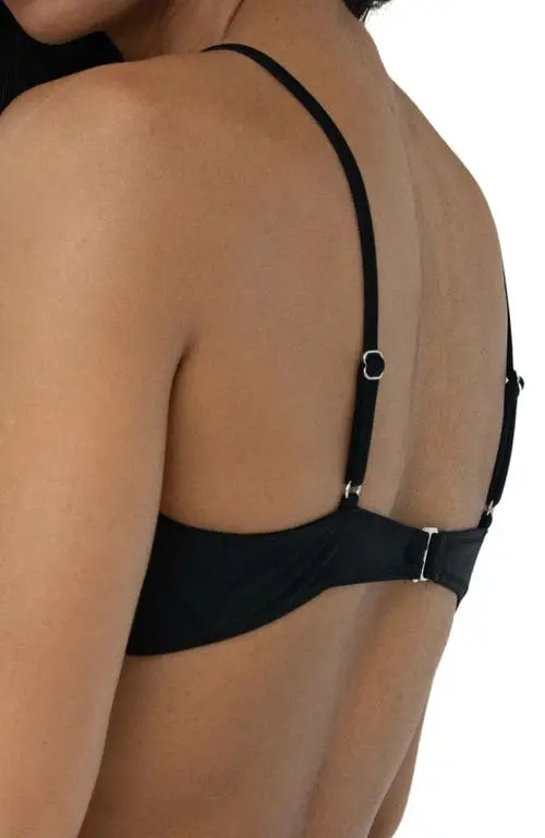 BRIGHT SWIMWEAR Lola Bikini Top - Black