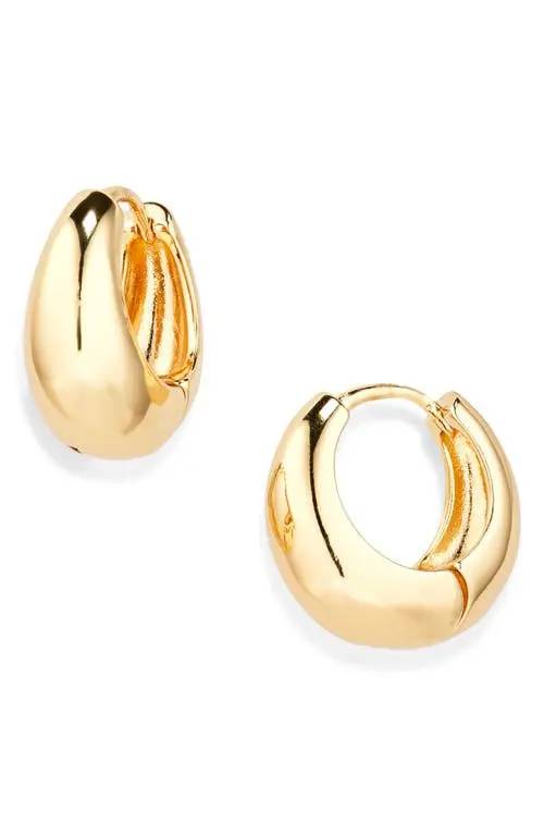 Nordstrom Tapered Huggie Hoop Earrings - Gold