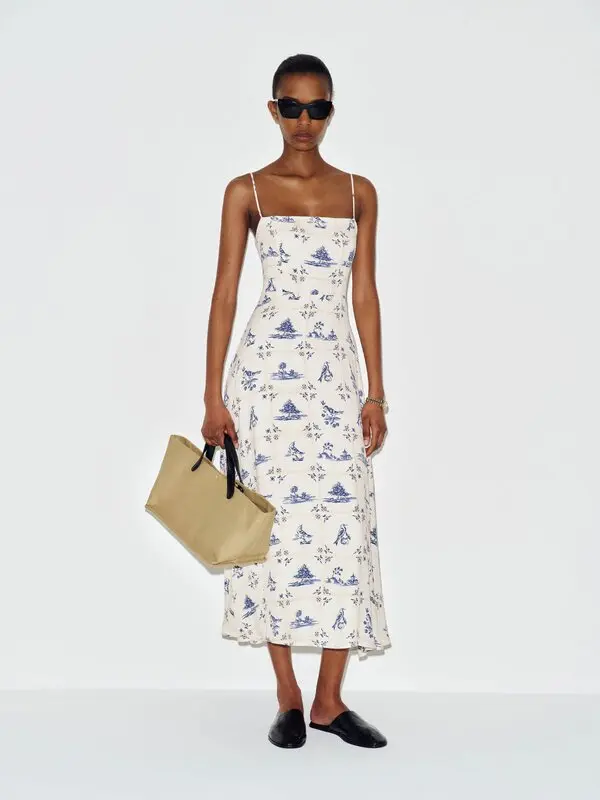REFORMATION Monette Midi Dress - Multi