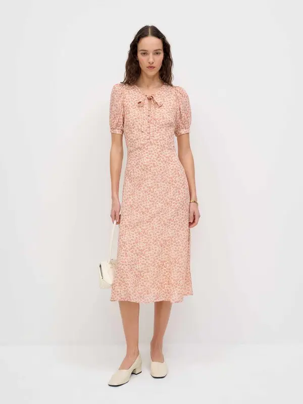 REFORMATION Delia Midi Dress