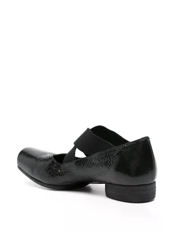 UMA WANG Patent Ballet Flats - Black
