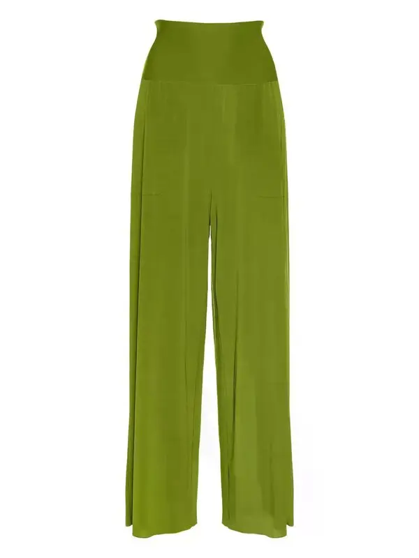 ERES Dao High-waisted Trousers - Green