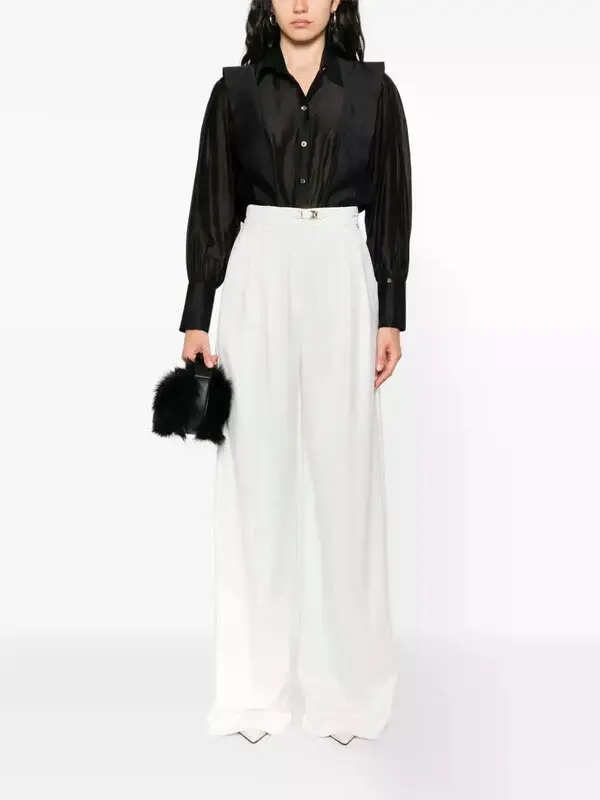 NISSA Pleated Shirt
