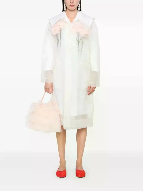 Simone Rocha Stuffed Carnation Coat