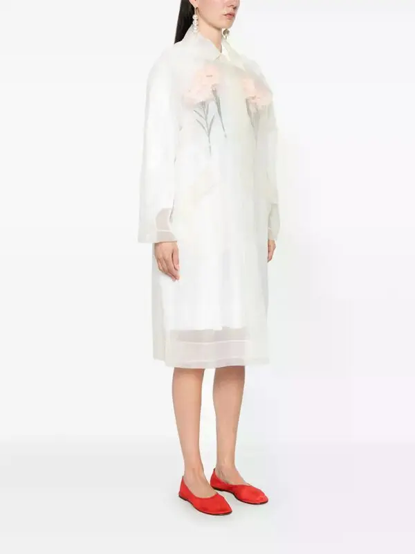 Simone Rocha Stuffed Carnation Coat