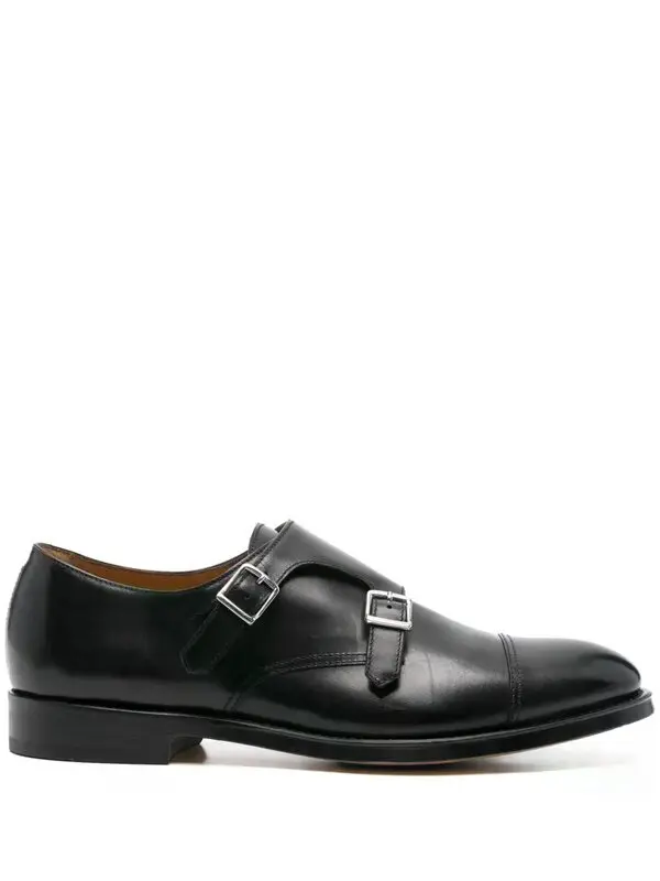 DOUCAL'S Leather Monk Shoes