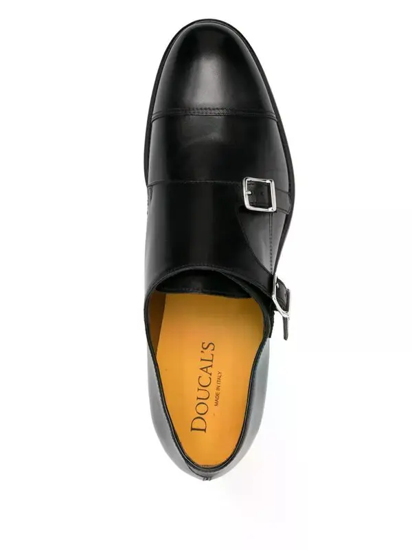 DOUCAL'S Leather Monk Shoes
