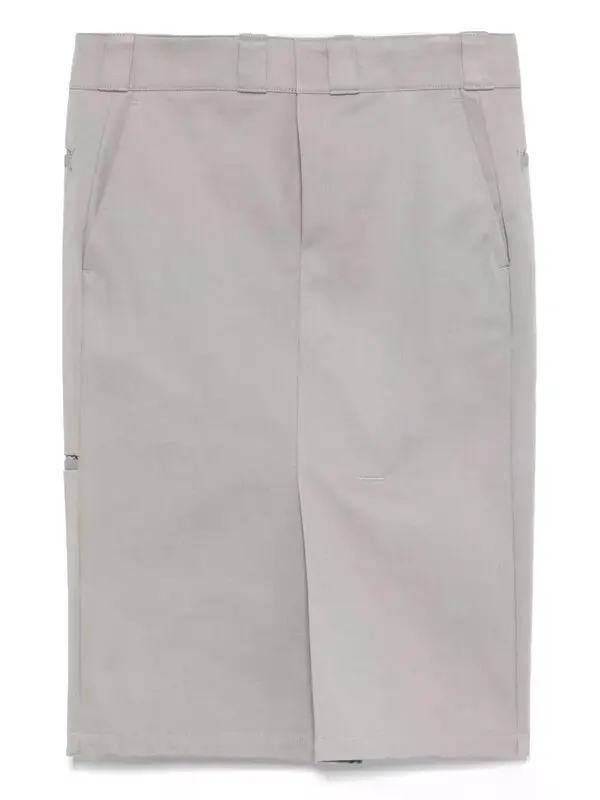 MAISON MARGIELA Cotton Midi Skirt - Grey