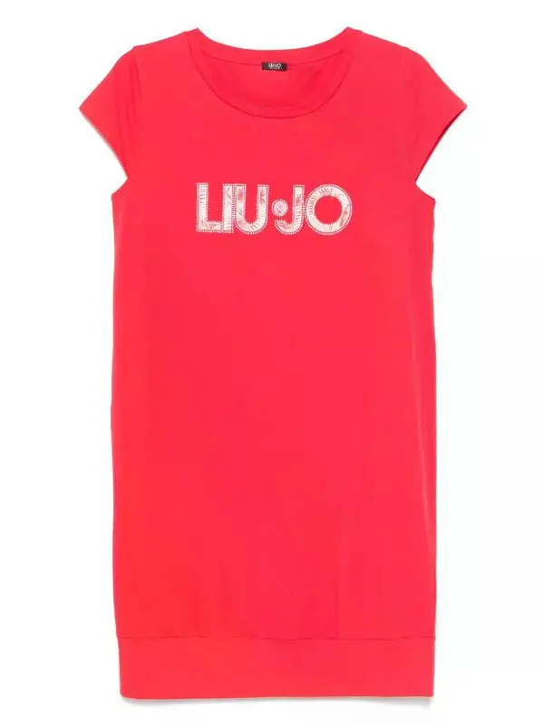 Liu Jo Logo-print Mini Dress