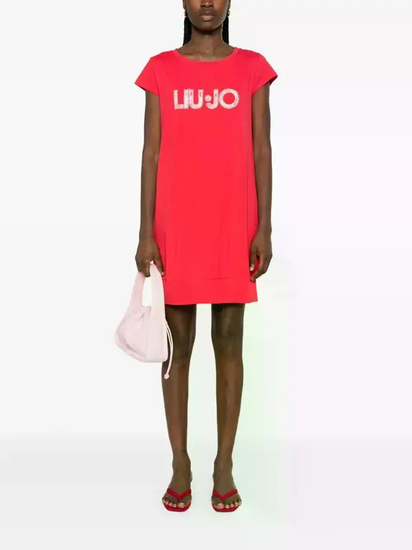 Liu Jo Logo-print Mini Dress