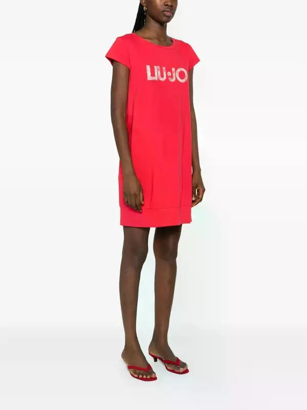 Liu Jo Logo-print Mini Dress