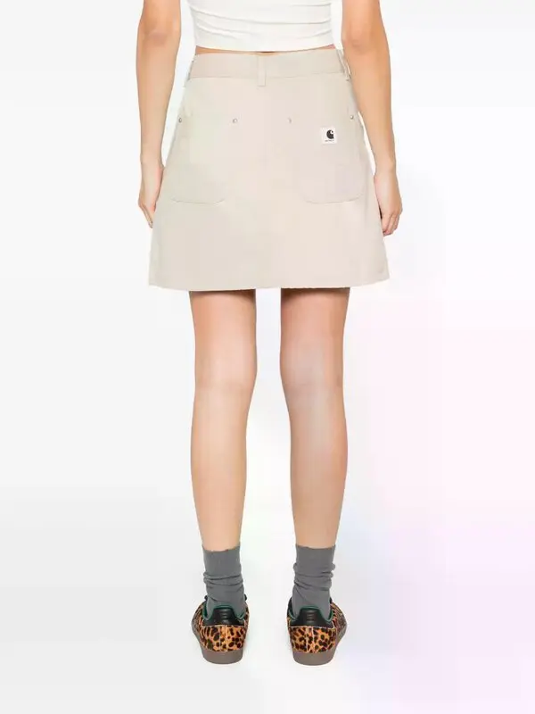 Carhartt Work In Progress Maeve Double Mini Skirt - Neutrals