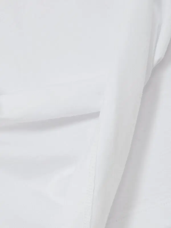 REISS Tilly Drape T-shirt - White