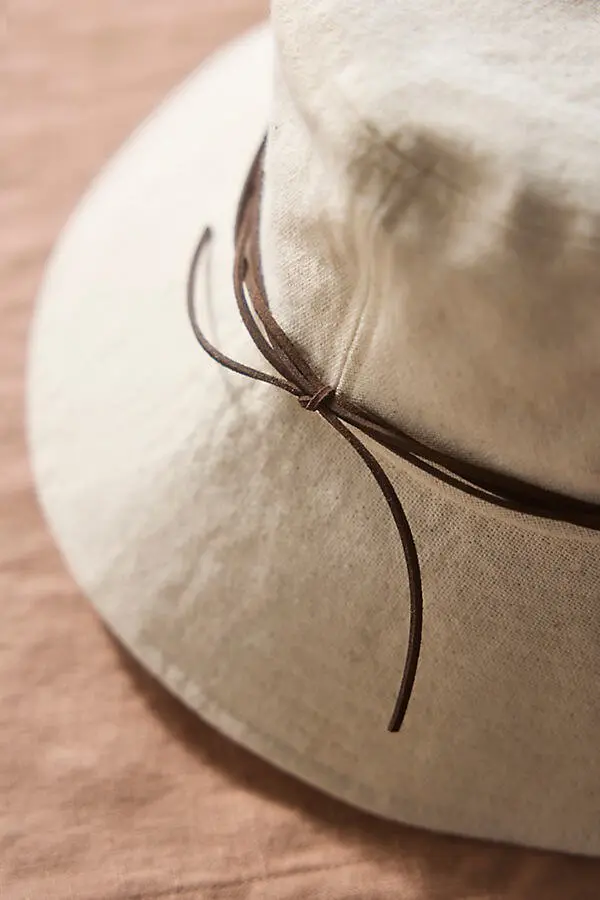 TERRAIN Cord Band Crusher Hat - Cream