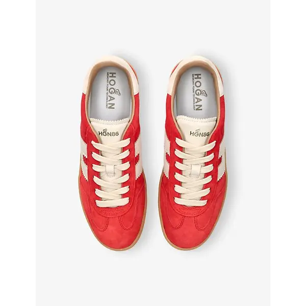 Hogan Suede Low-top Trainers - Red