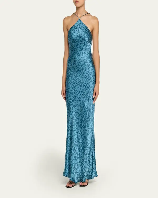 Hannah Artwear Elisa Silk Maxi Dress
