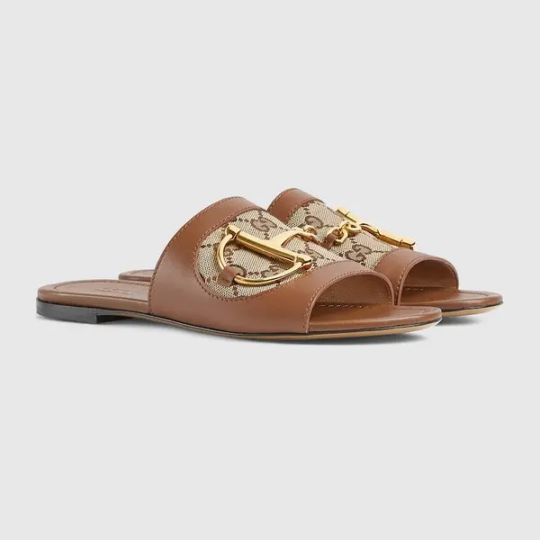 Gucci Slide Sandal With Horsebit