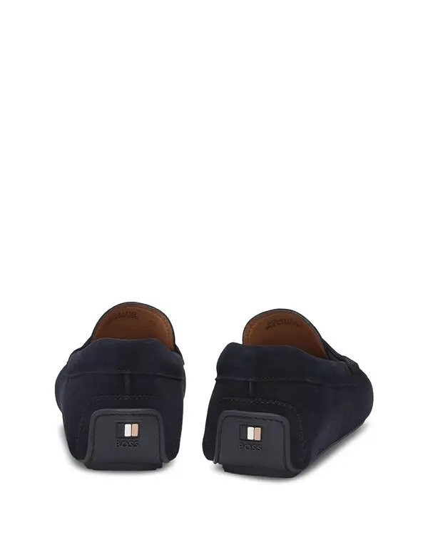 BOSS Noel Slip-on Loafers - Dark Blue