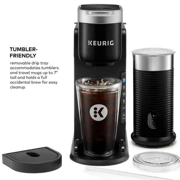 KEURIG K Cafe Barista Bar Single Serve Coffee Maker And Frother