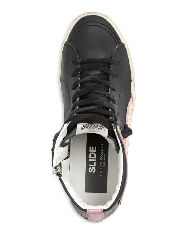 GOLDEN GOOSE Slide Embellished High-top Sneakers
