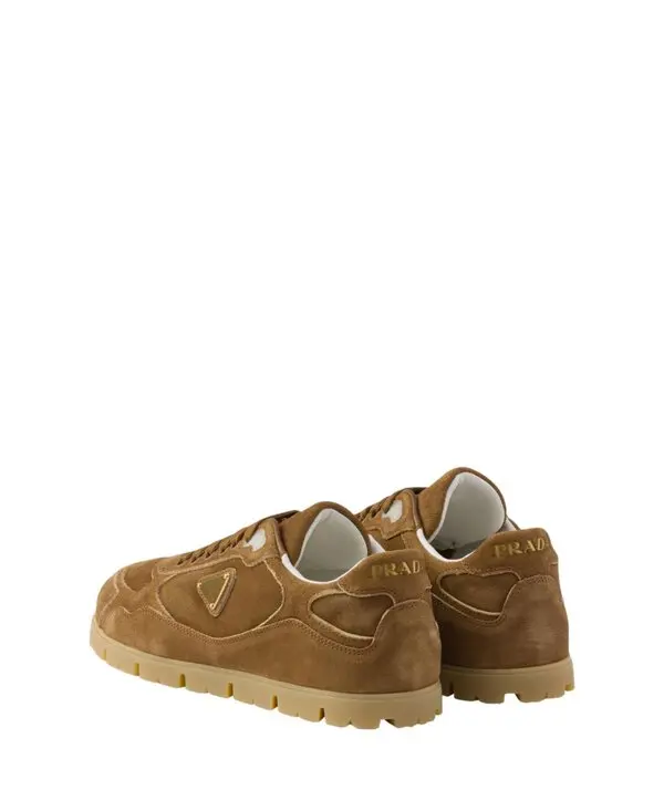 Prada Trail Suede Sneakers - Cinnamon