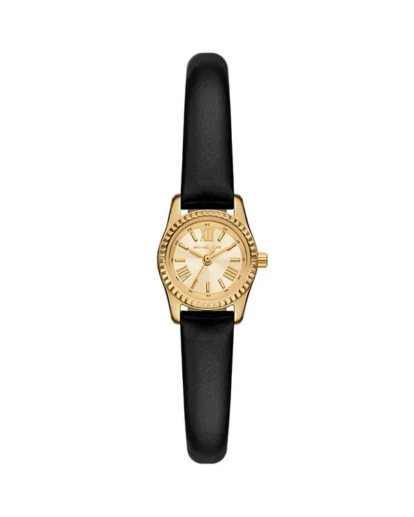 Michael Kors Micro Kensington Watch - Gold/black