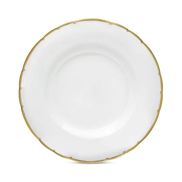 ROYAL CROWN DERBY Chelsea Duet Dinner Plate - White