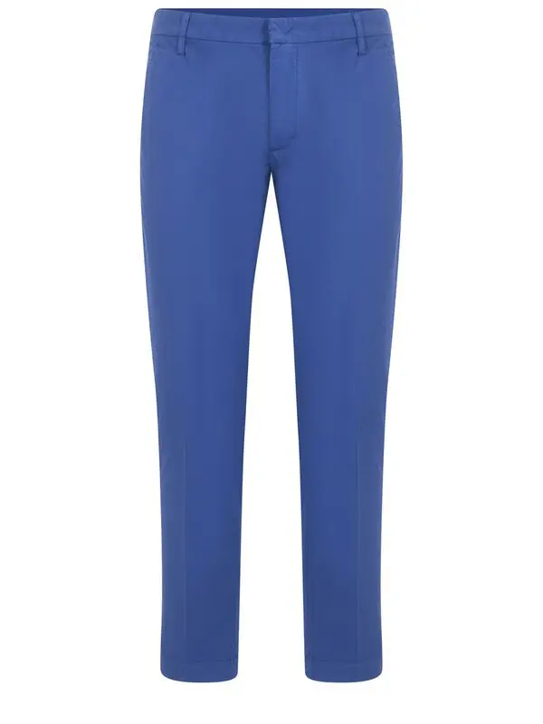 ENTRE AMIS Trousers - Blu Cobalto