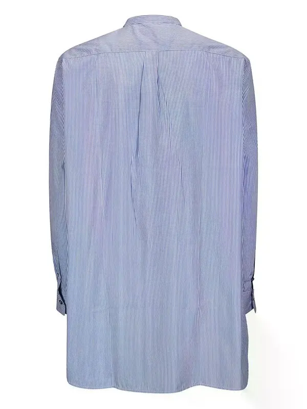 Studio Nicholson Cotton Striped Shirt - Blue