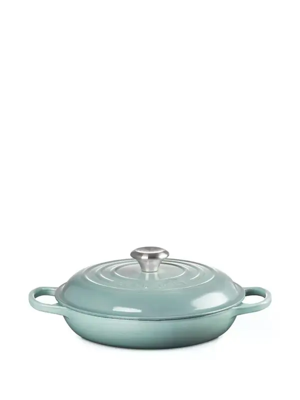 LE CREUSET Cocotte Cast Iron Casserole Dish - Blue