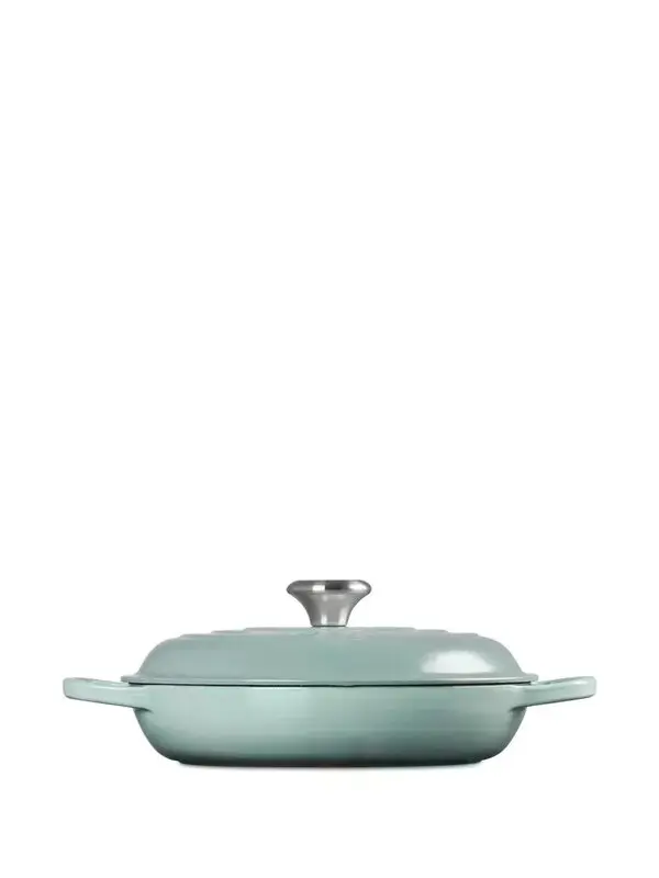 LE CREUSET Cocotte Cast Iron Casserole Dish - Blue