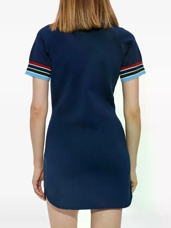 Casablanca Baseball Mini Dress