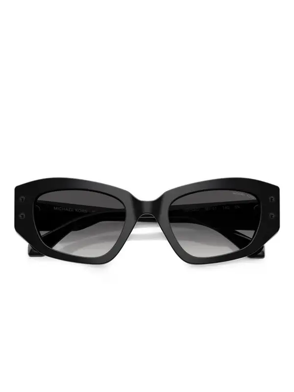 Michael Kors Logo-print Sunglasses - Black