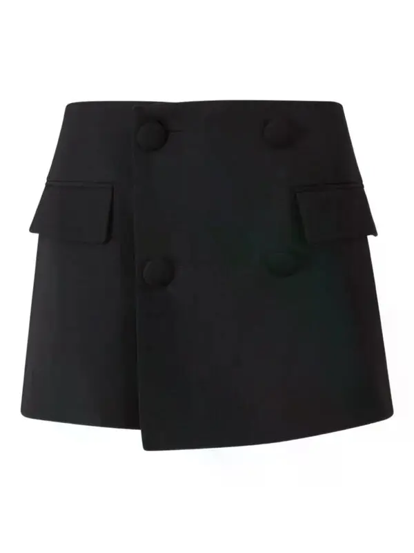 Balmain Wool Mini Skirt