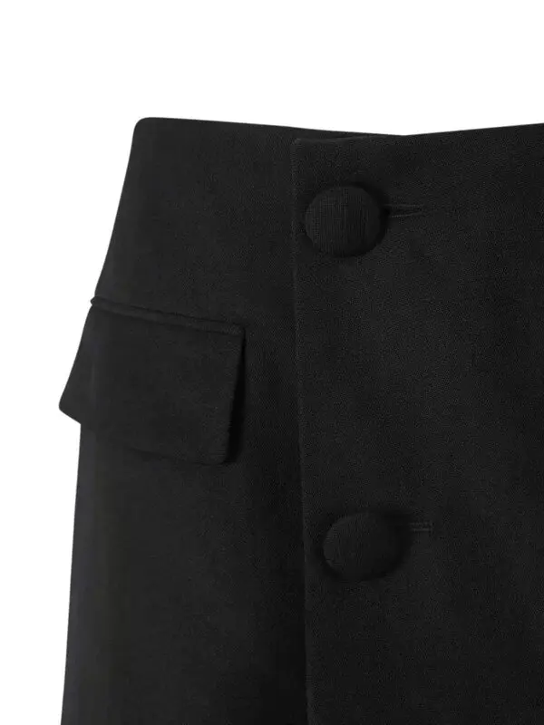 Balmain Wool Mini Skirt