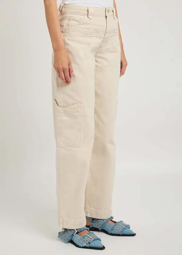 DAMSON MADDER Drew Straight-leg Cargo Jeans