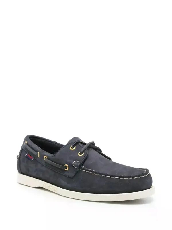 SEBAGO Suede Boat Shoes - Blue