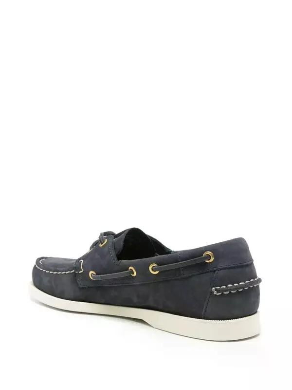 SEBAGO Suede Boat Shoes - Blue