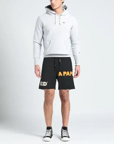 A PAPER KID Cotton French Terry Bermuda Shorts