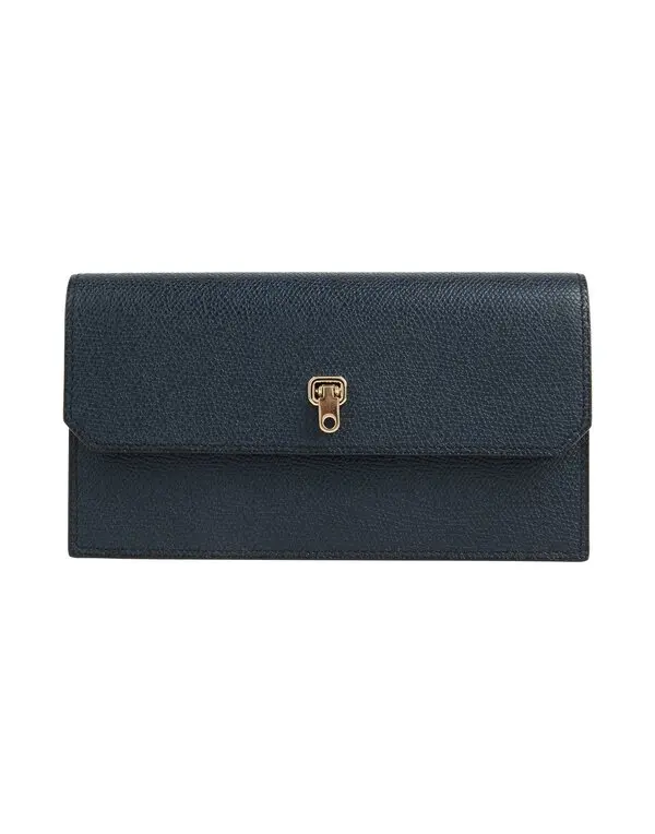 VALEXTRA Wallet Calfskin - Blue