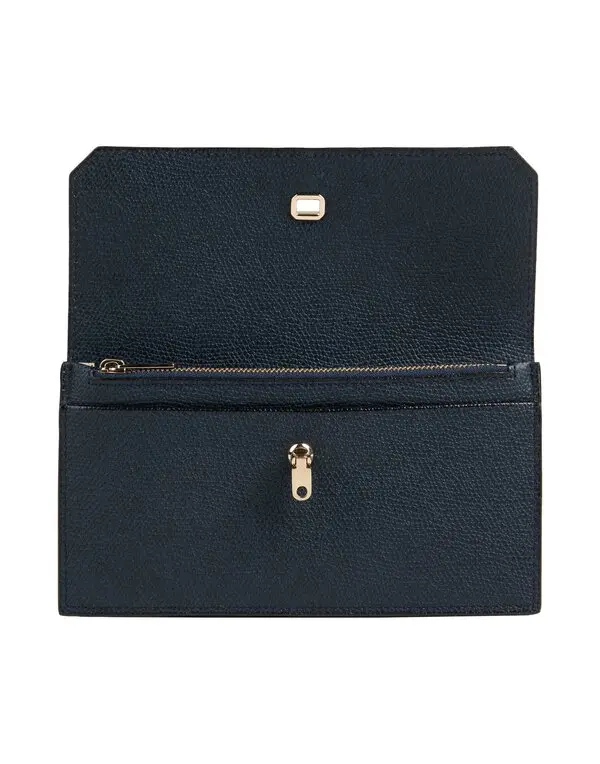 VALEXTRA Wallet Calfskin - Blue
