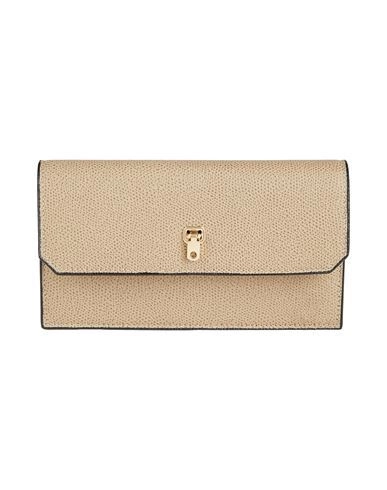 VALEXTRA Wallet Calfskin - Khaki