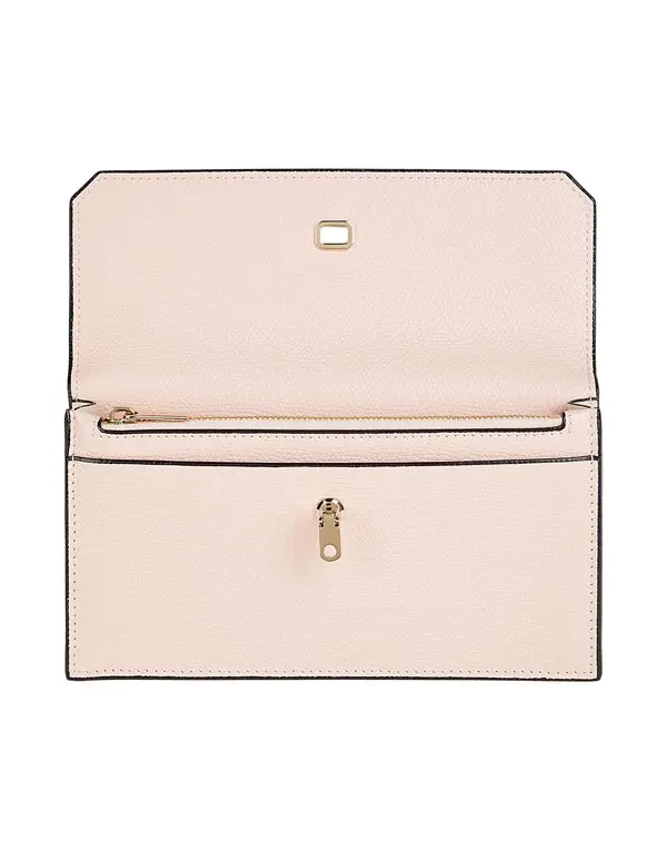 VALEXTRA Wallet Calfskin - Pink