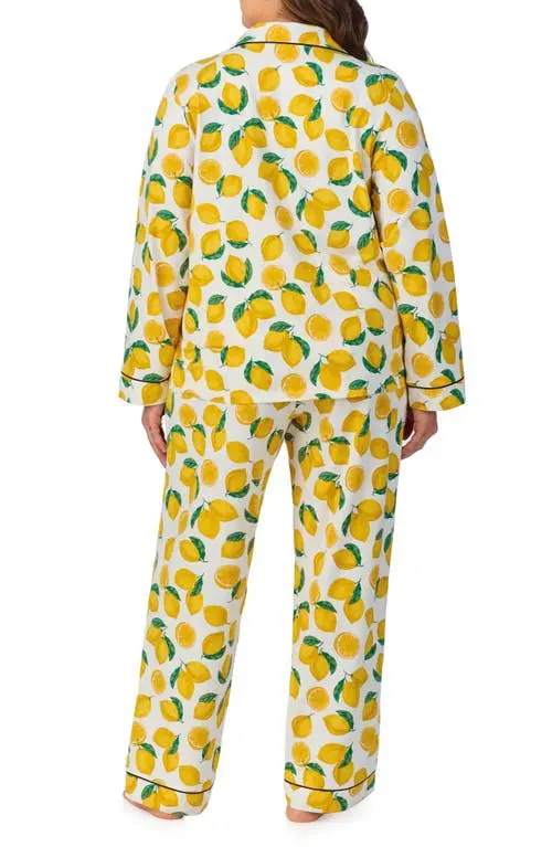 BEDHEAD PAJAMAS Print Stretch Jersey Pajamas - Main Squeeze