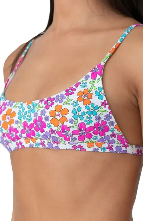 BRIGHT SWIMWEAR Bali Bikini Top - Citrus Floral