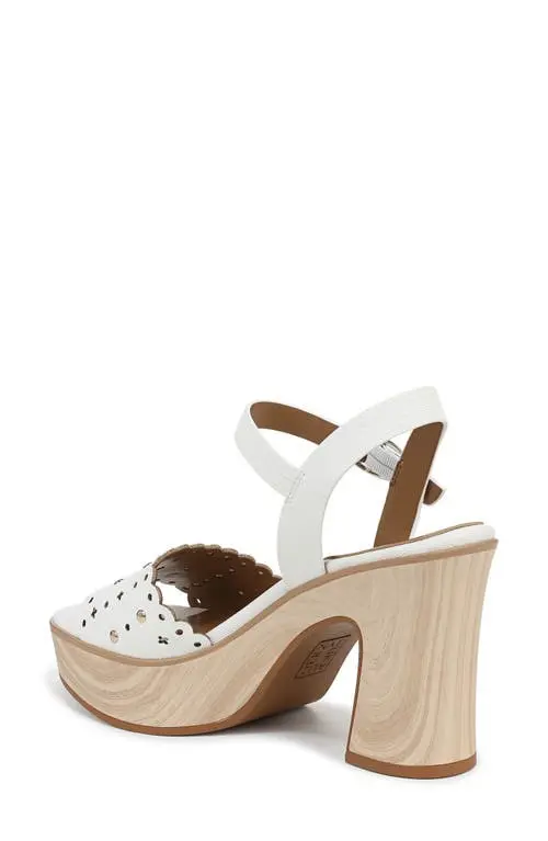 Naturalizer Kira Platform Sandal - White