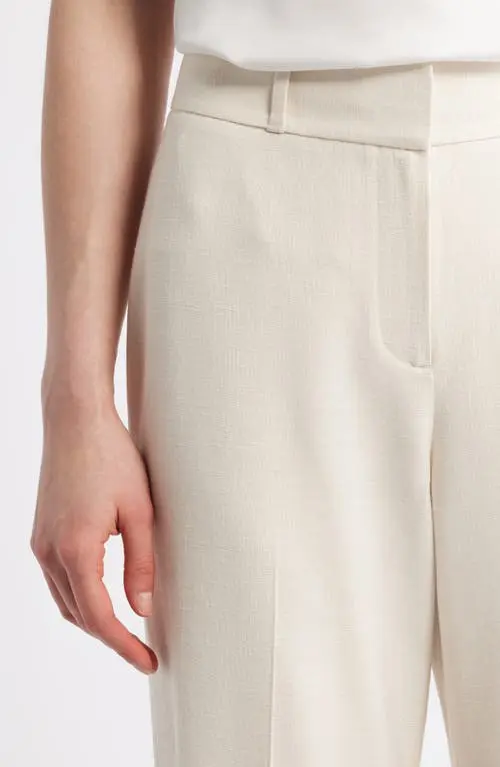 Kobi Halperin Flat Front Wide Leg Trousers