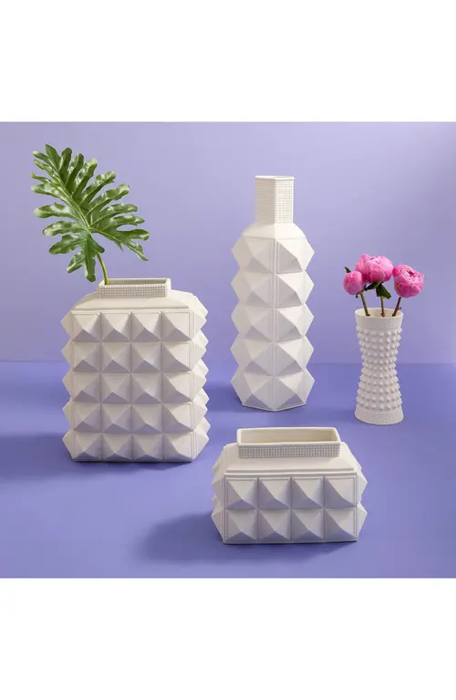 Jonathan Adler Charade Studded Taper Vase