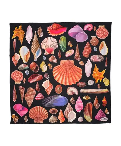 Echo Sea Treasures Scarf - Black